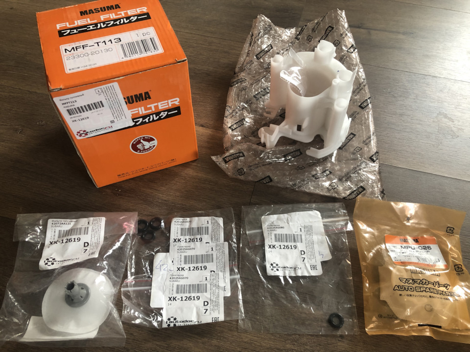 Замена топливных фильтров — Subaru Legacy (BL/BP), 3 л, 2003 года ...