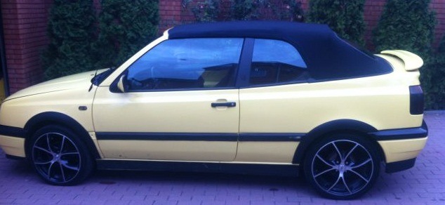 Снова про спойлер. — Volkswagen Golf Cabriolet Mk4, 2 л, 2002 года ...