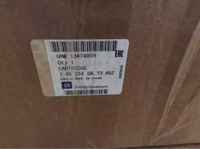 13474009 АМОРТИЗАТОР ПЕРЕДНИЙ, ХОД СЖАТИЯ 1200 (+/- 150) Н, ХОД ОТБОЯ ...