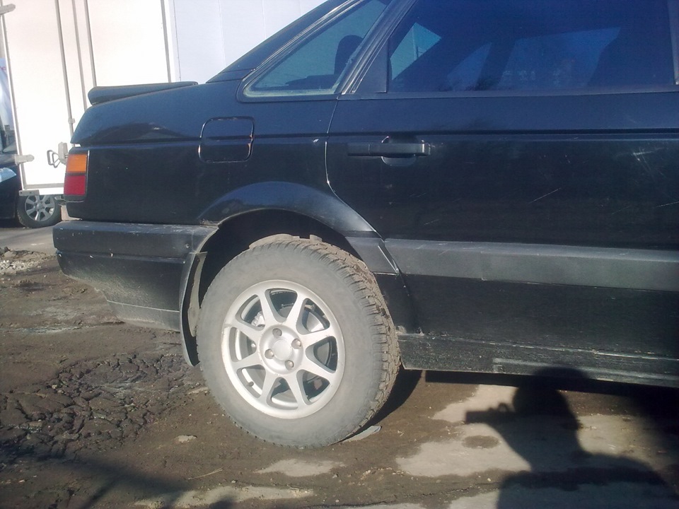 Переход на задние дисковые тормоза. часть 2 — Volkswagen Passat B3, 1,8 ...