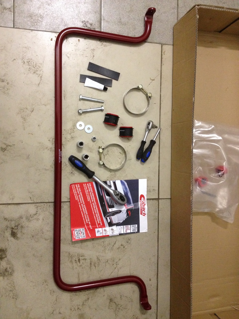 Eibach Anti-Roll-Kit задний пошел ) — Skoda Octavia A4 Mk1, 1,8 л, 2009 года | своими руками ...