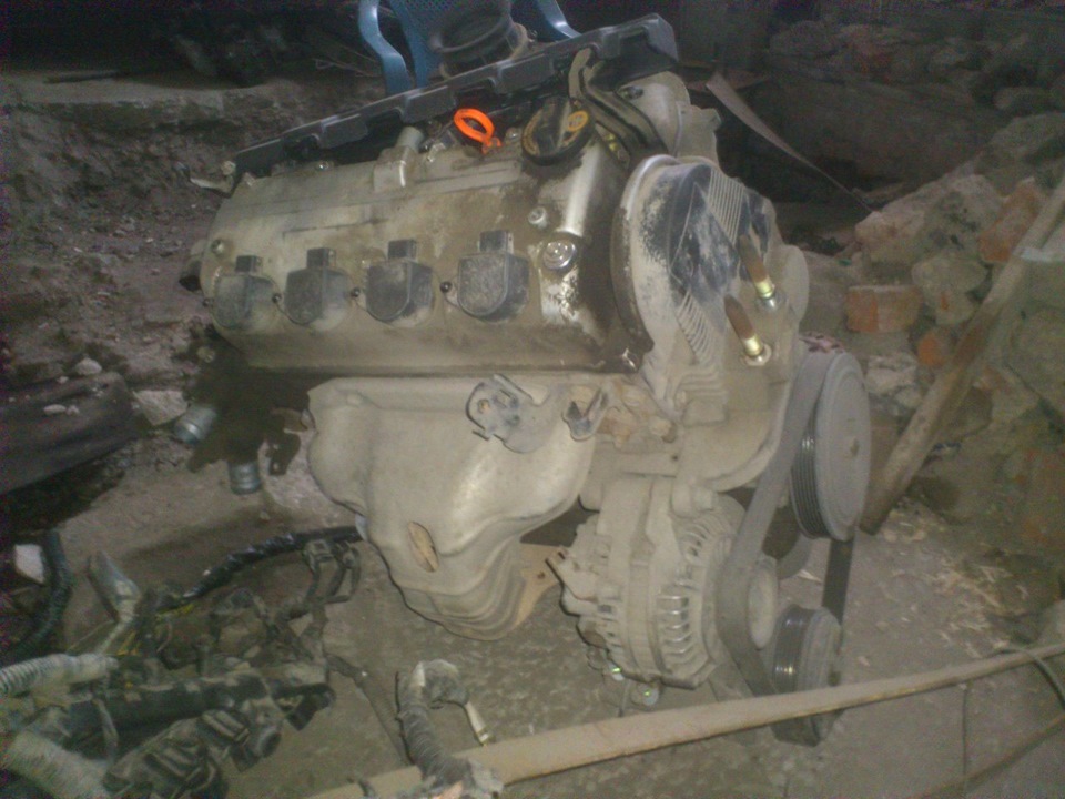 из D14Z6 в D17A — Honda Civic Hatchback (7G), 1,7 л, 2004 года | тюнинг | DRIVE2