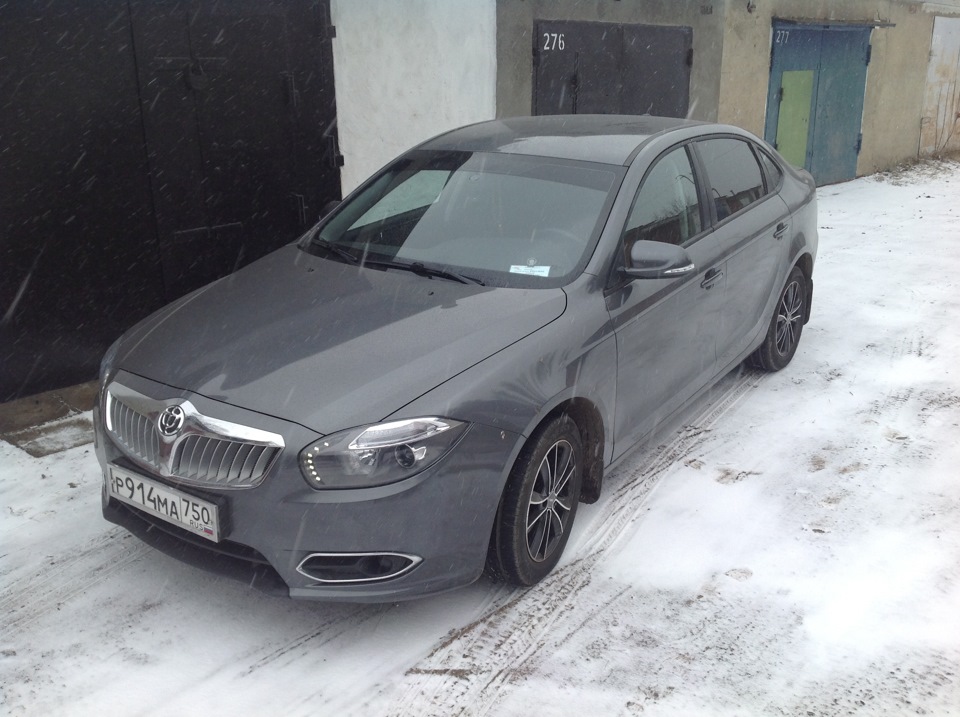 Полоса на лобовое. — Brilliance H530, 1,6 л, 2014 года | стайлинг | DRIVE2