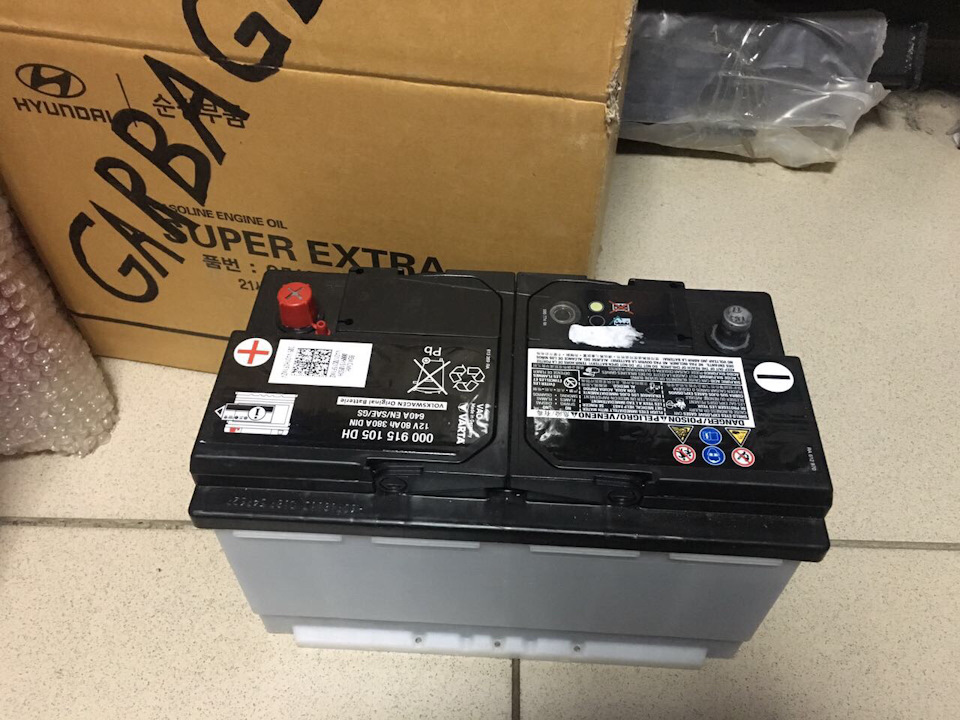 000915105DH Аккумулятор Акб VAG | Запчасти на DRIVE2