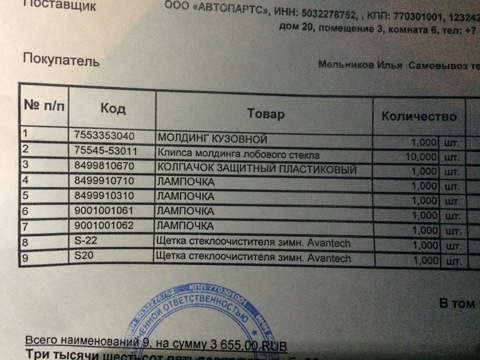 8499910310 ЛАМПОЧКА ПОДСВЕТКИ ПРИБОРОВ, 14V 0.91W TOYOTA LEXUS ...