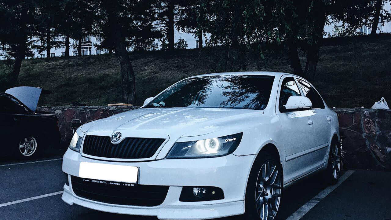 Skoda Octavia A5 Mk2 1.8 бензиновый 2011 | White horse на DRIVE2