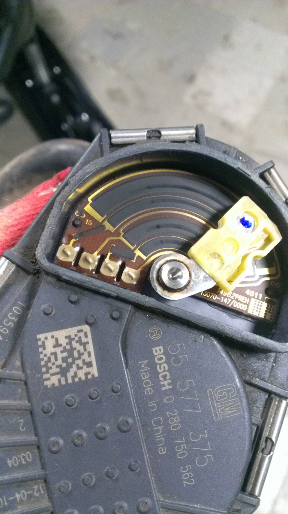 55577375 Корпус дроссельного клапана GM | Запчасти на DRIVE2