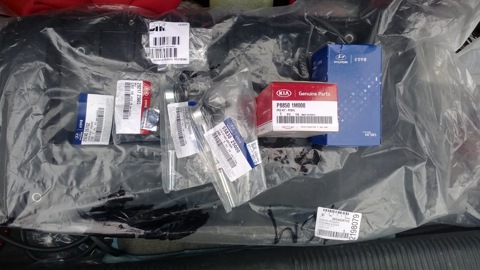 5583025000 Стойка стабилизатора заднего KIA HYUNDAI | Запчасти на DRIVE2