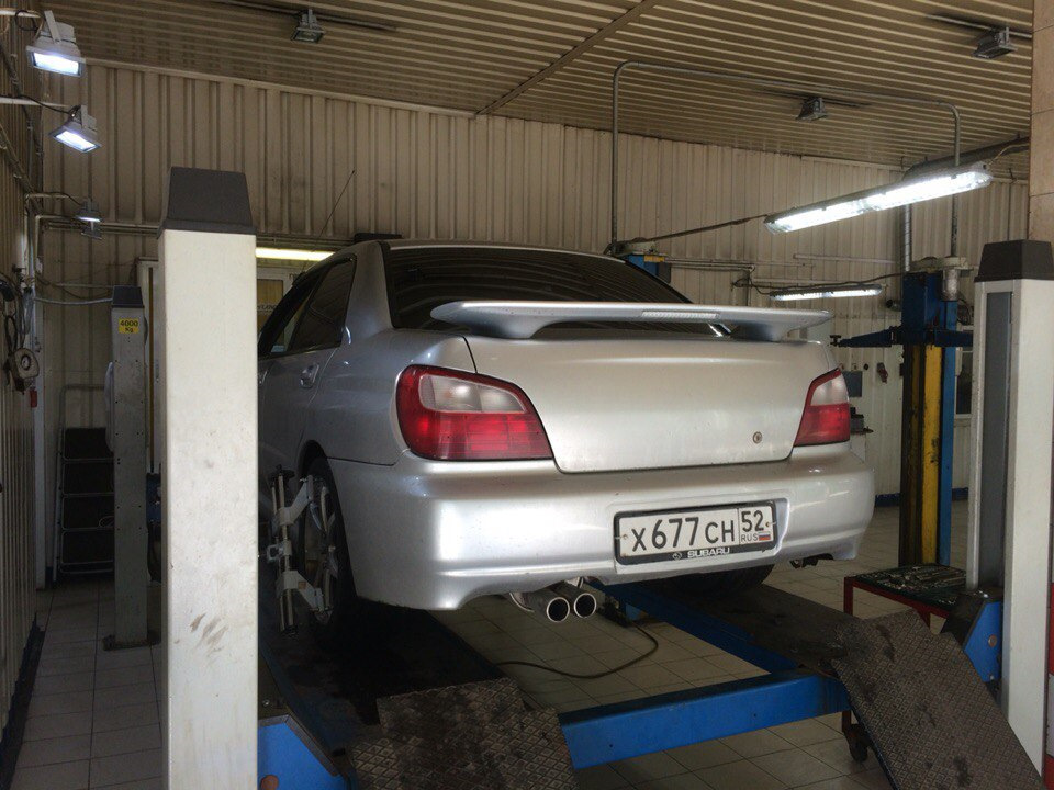 В идеал / Часть.1 — Subaru Impreza WRX (GD/GG), 2 л, 2001 года | визит на сервис | DRIVE2