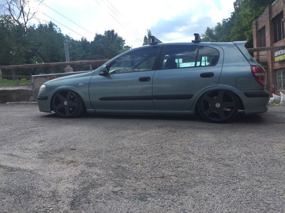 Раскатка арок — Nissan Almera II (N16), 1,5 л, 2000 года | кузовной ...