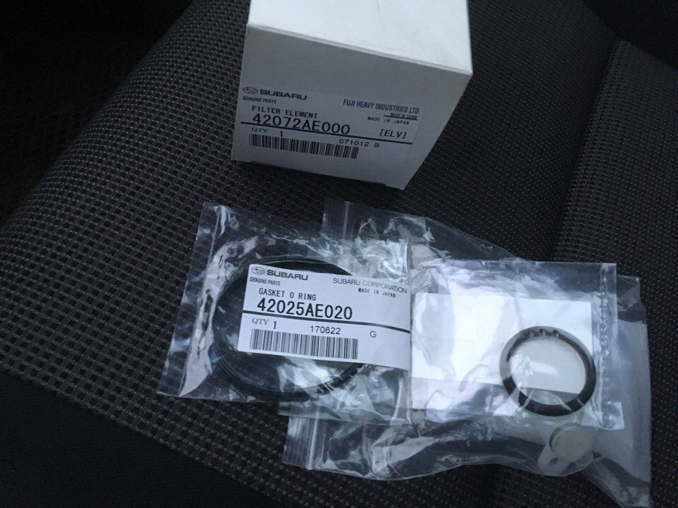 #8 Замена топливного фильтра и замена зимней резины — Subaru Forester ...