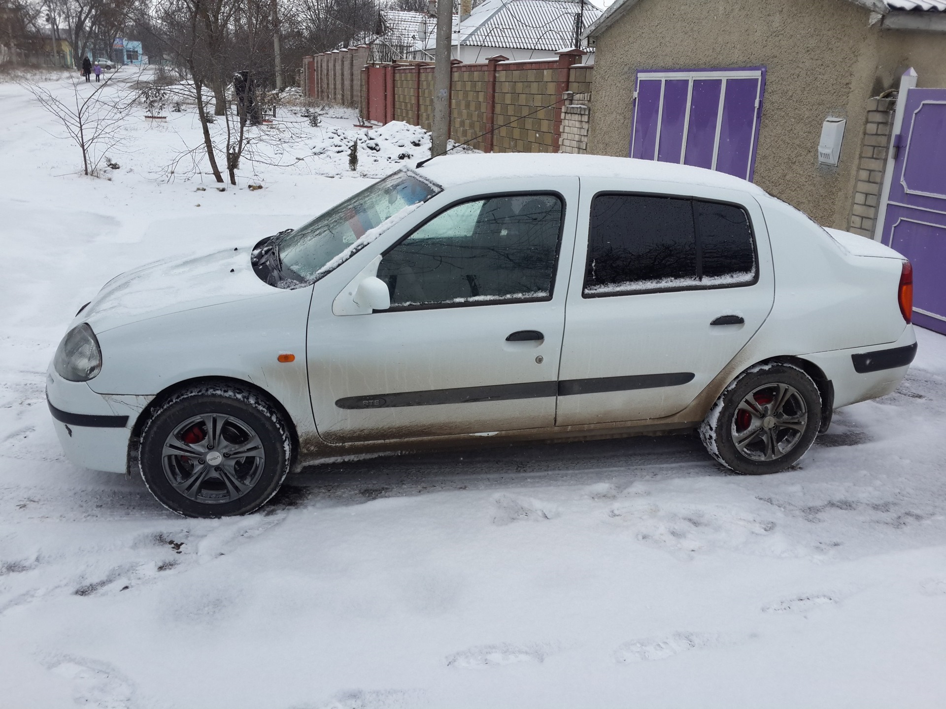 Тонировка — тонировочка)) — Renault Clio Symbol, 1,4 л, 2000 года ...