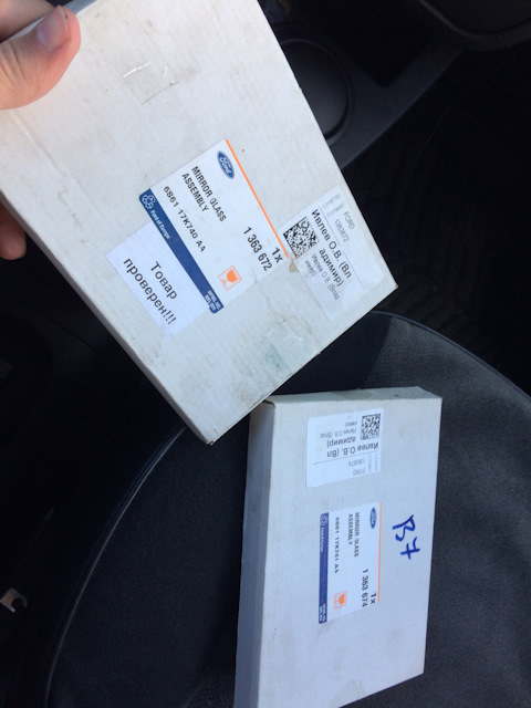 1363672 Стекло зеркала R ( электр. ) / Ford | Запчасти на DRIVE2