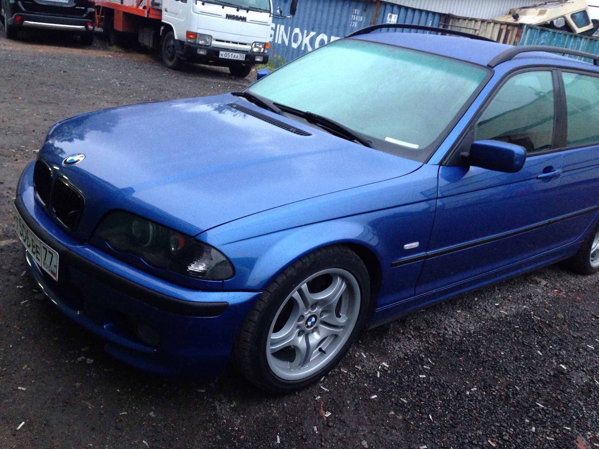 Текстурная краска для пластика автомобиля — BMW 3 series Touring (E46 ...