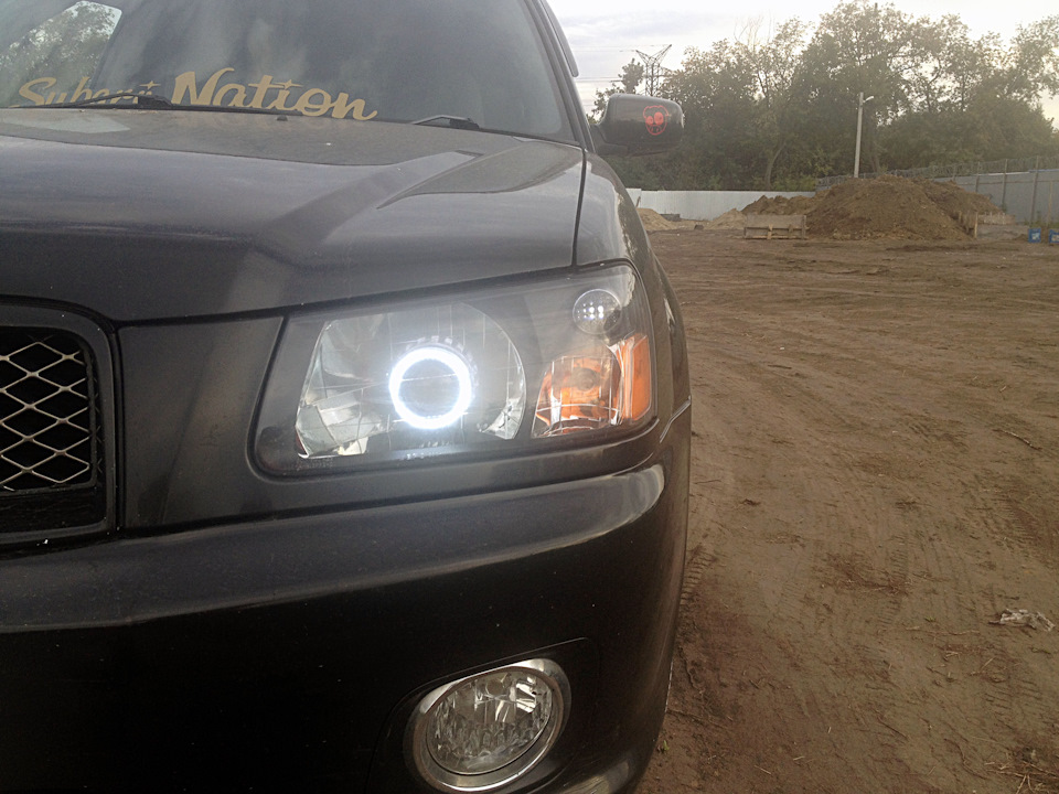 Диодные лампы Дилас в габариты 6500К — Subaru Forester (SG), 2 л, 2003 ...