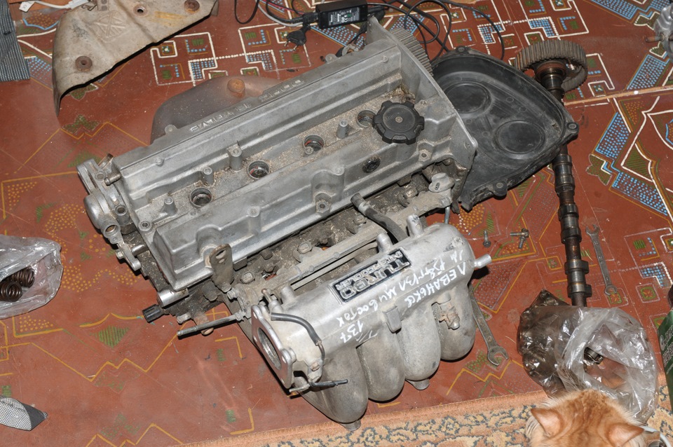 Голова 4g93t + з\ч на gdi коробку. — Mitsubishi Carisma, 2 л, 2002 года ...