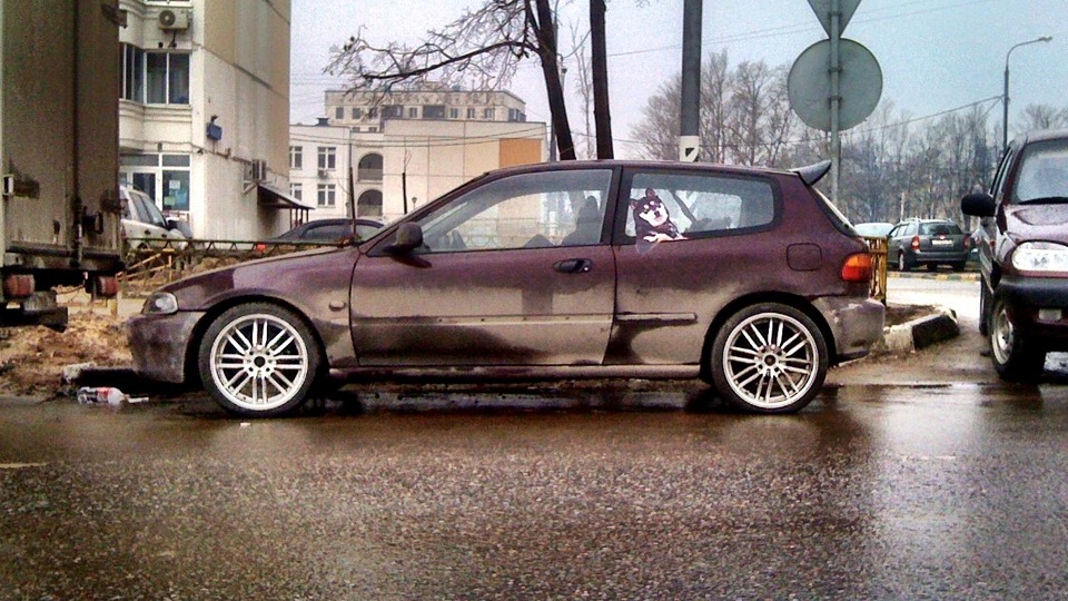 Honda Civic Hatchback (5G) 1.3 бензиновый 1995 | ♠♠♠EG3♠♠♠ на DRIVE2