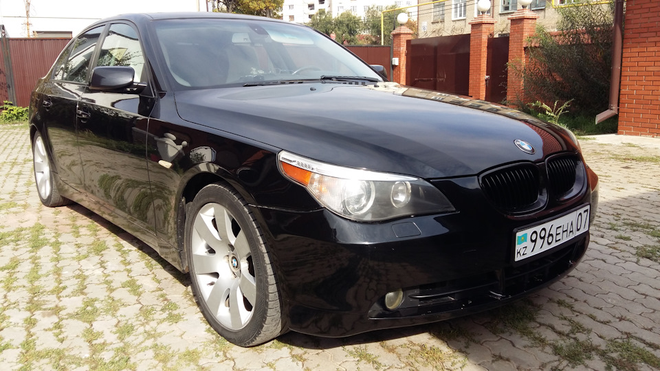 BMW 5 series (E60) 2.5 бензиновый 2005 | BLACK на DRIVE2