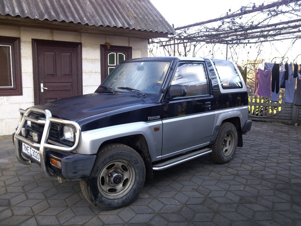 Запись от 13 сентября 14:20 — Daihatsu Feroza II, 1,6 л., 1992 года | покатушки | DRIVE2