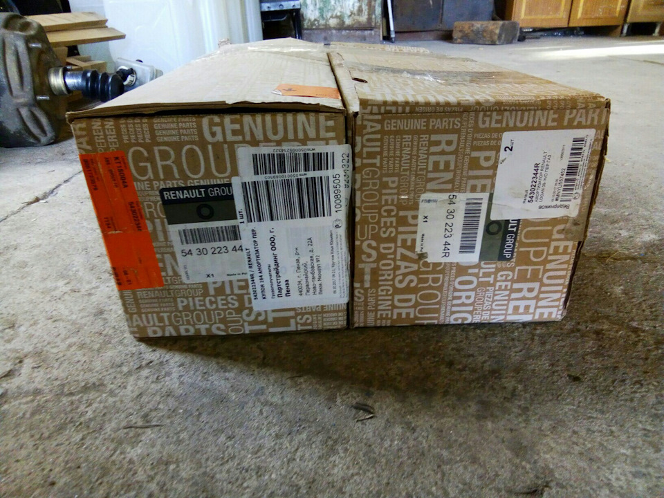 543022344R Амортизатор пер RENAULT | Запчасти на DRIVE2