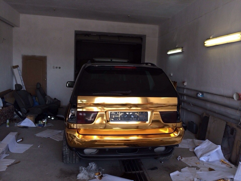 Очередная порция фото от CustomCar Gold Edition — BMW X5 (E53), 3 л ...