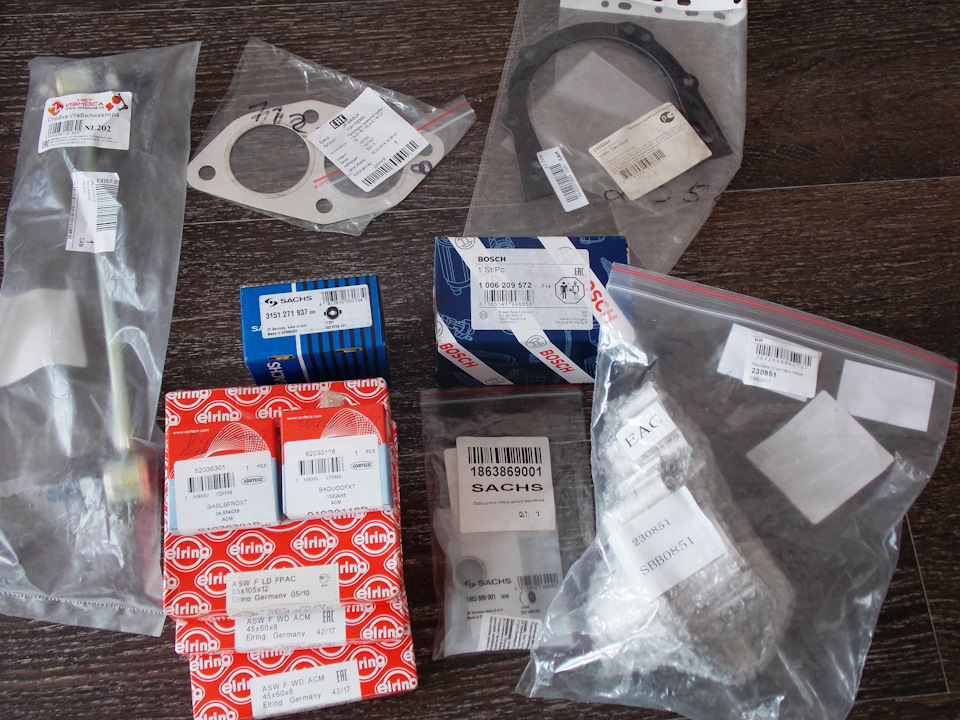 Большое ТО (замена заднего сальника и диска сцепления) — Audi 80 (B4 ...