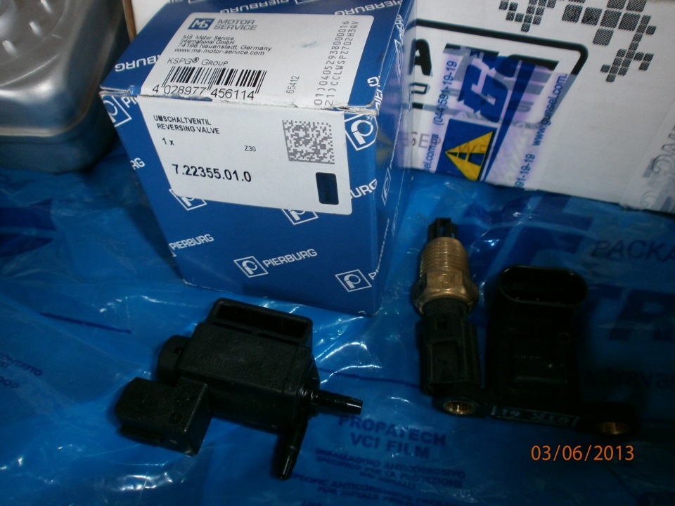 722355010 Клапан управляющий MERCEDES-BENZ: C-CLASS C 240/C 280/C 280/C ...