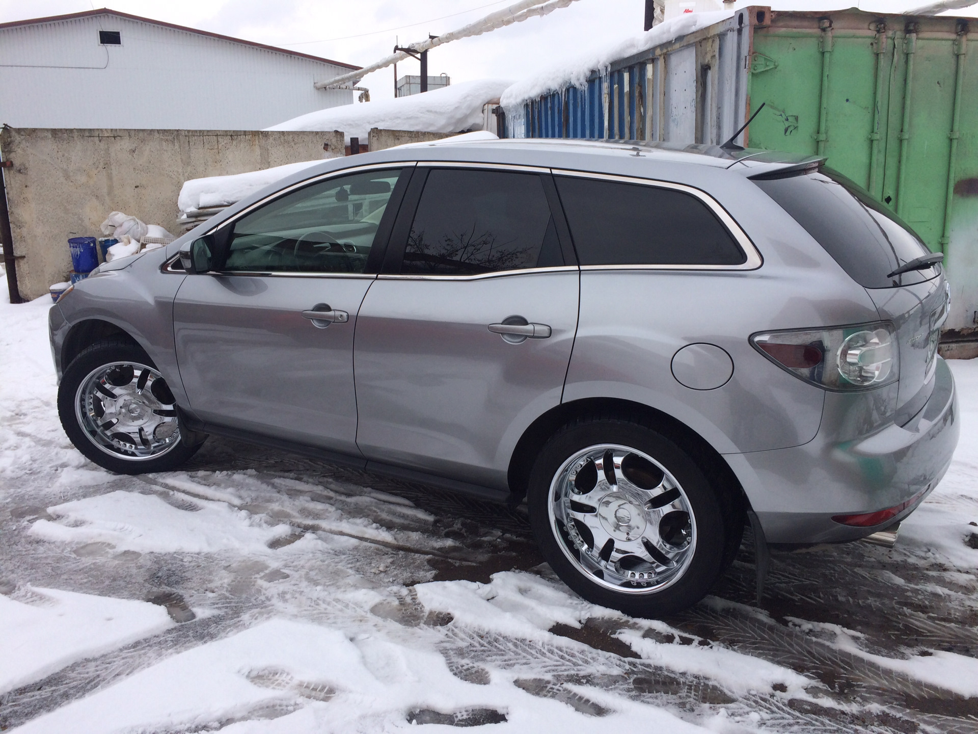 Переобулся — Mazda CX-7, 2,3 л, 2011 года | тюнинг | DRIVE2