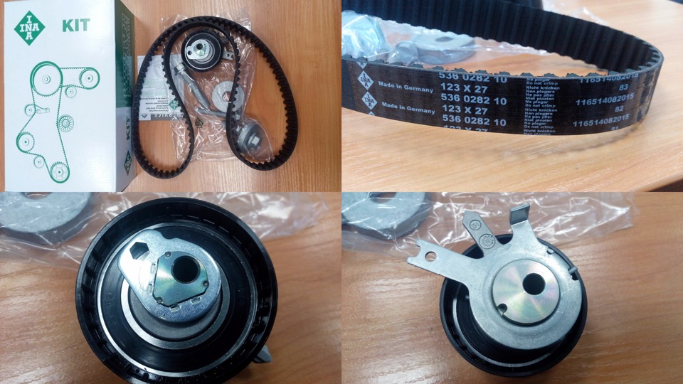 530019710 Комплект ремня ГРМ INA | Запчасти на DRIVE2