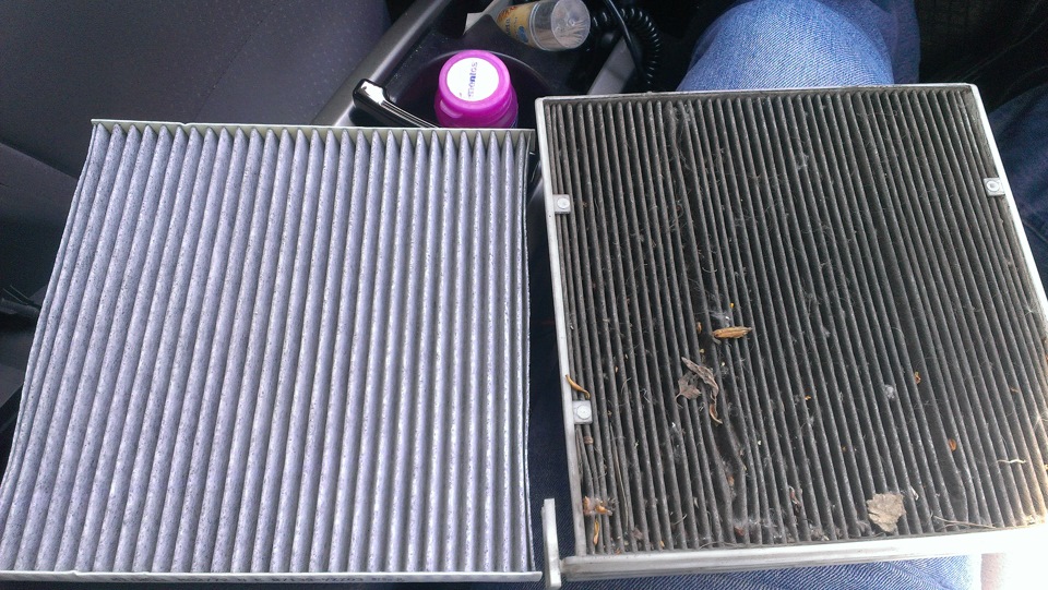 Фильтр воздушный, салонный — Toyota Prius (20), 1,5 л, 2007 года ...