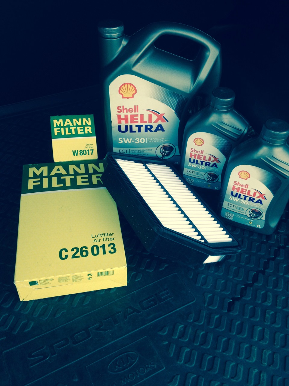 Замена масла — KIA Sportage (3G), 2 л, 2011 года | плановое ТО | DRIVE2