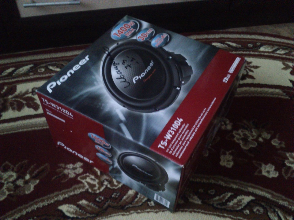 Pioneer TS-W310D4 — Lada 21063, 1,3 л, 1992 года | автозвук | DRIVE2