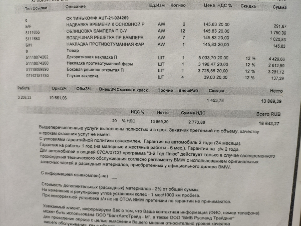 Зимнее наследство (долги) — BMW X7 (G07), 3 л, 2019 года | ДТП | DRIVE2