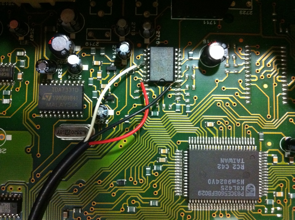 вывод выхода AUX — BMW 3 series (E46), 2,5 л, 2001 года | электроника ...