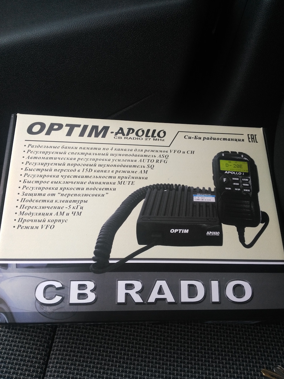 Optim APOLLO I — V3 — Renault Duster (1G), 2 л, 2016 года | аксессуары | DRIVE2