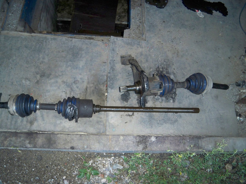 передний мост — Isuzu Trooper (2G), 3,1 л, 2011 года | своими руками ...