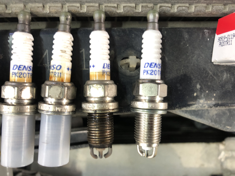 Свечи орига — Toyota Mark II (100), 2,5 л, 1999 года | расходники | DRIVE2
