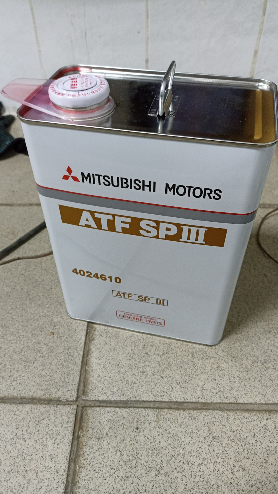 4024610 Масло трансмиссионное DiaQueen ATF SP-III, 4л Mitsubishi ...