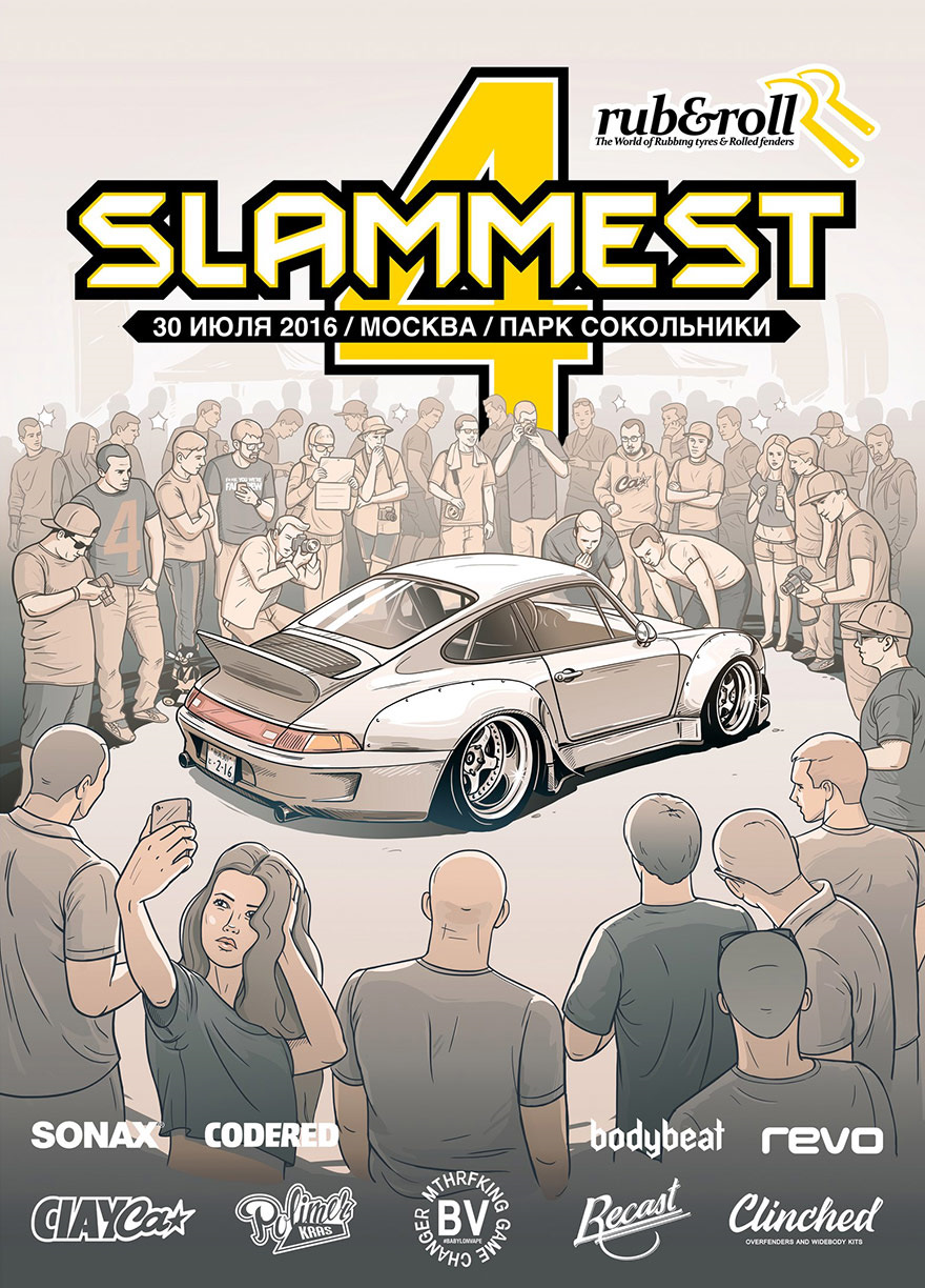 SLAMMEST EVENT 2016 — Mitsubishi Lancer Evolution IX, 2 л, 2005 года | встреча | DRIVE2