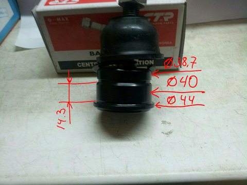 CBKH35 Шаровая опора CTR | Запчасти на DRIVE2