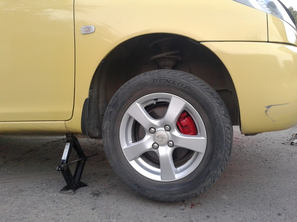 Red & Black — Toyota Funcargo, 1,5 л, 2001 года | стайлинг | DRIVE2