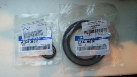 214432B000 Сальник коленвала KIA HYUNDAI | Запчасти на DRIVE2