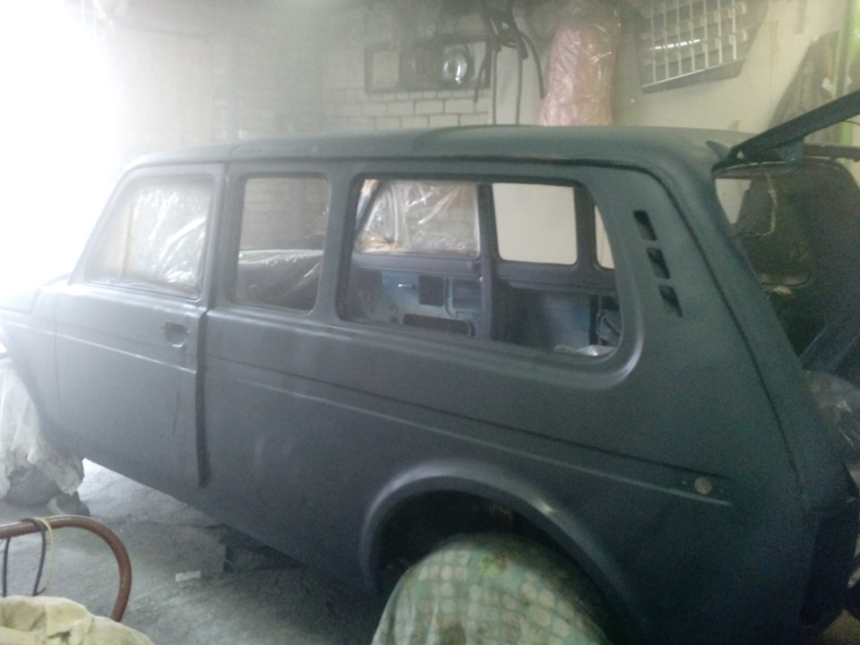 Покраска и сборка! — Lada 2129, 1,7 л, 1995 года | кузовной ремонт | DRIVE2