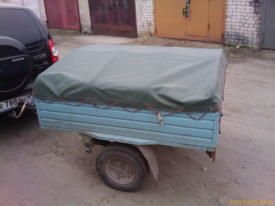 Фаркоп, прицеп, правила! Часть 2 — Chevrolet Niva (1G), 1,7 л, 2013 ...