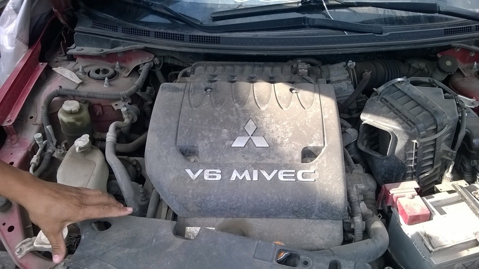 Видел Лансер V6 3л. Не обманули) — Mitsubishi Lancer X, 0,5 л, 2007 ...