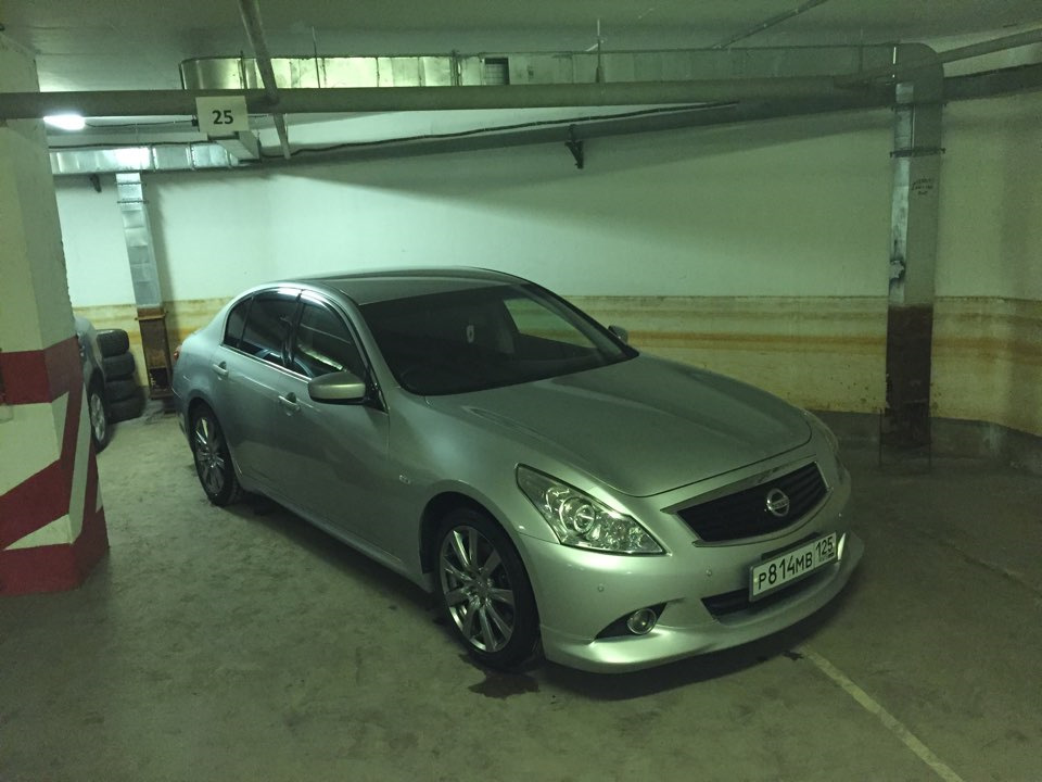 Спустя 3 месяца — Nissan Skyline (V36), 2,5 л, 2010 года | наблюдение | DRIVE2