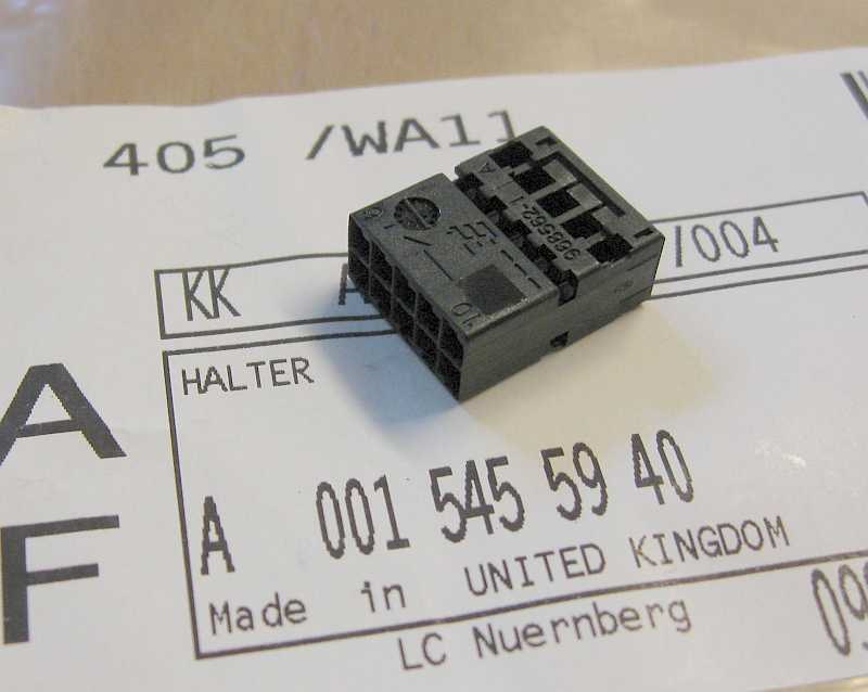 A0015455940 Корпус электроконтакта Mercedes | Запчасти на DRIVE2