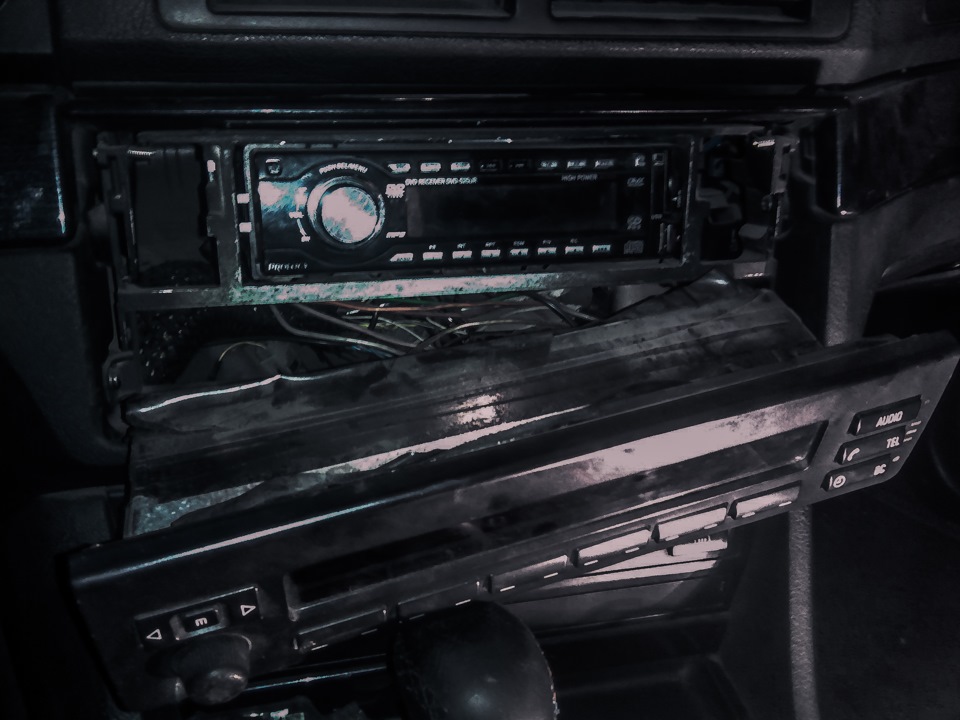 46. Чистка блока климатконтроля — BMW 5 series (E39), 2 л, 1997 года ...