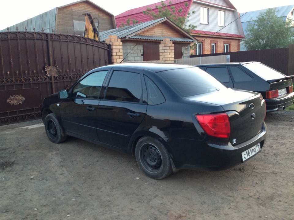 Установка пружин [1] — Lada Гранта, 1,6 л, 2013 года | тюнинг | DRIVE2