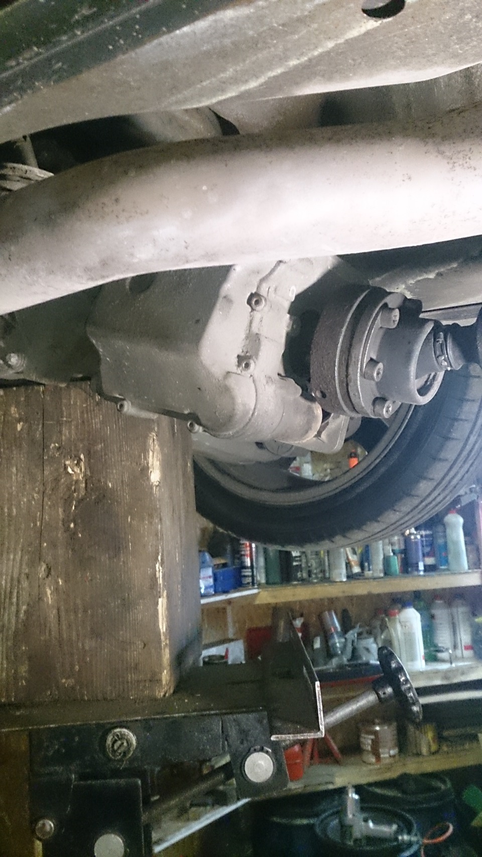 замена фильтра в муфте Haldex — Saab 9-3 (2G), 2,8 л, 2008 года ...